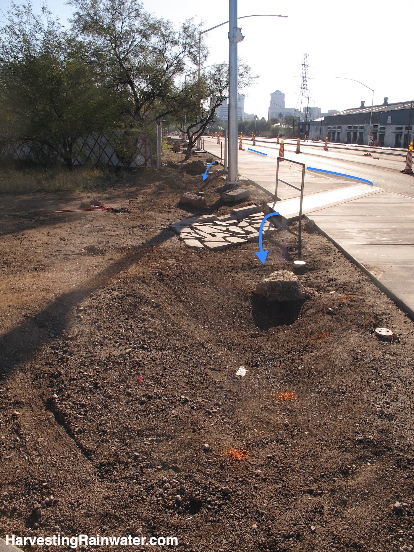 Street-side water harvesting image gallery - Rainwater Harvesting for ...