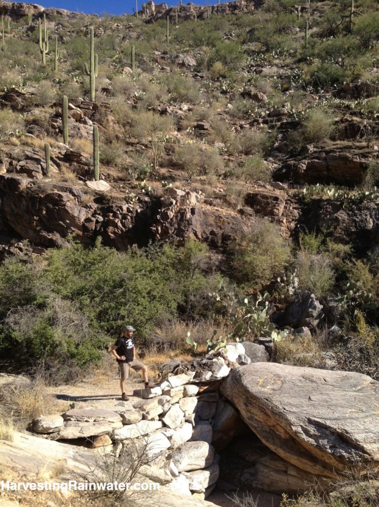 Historic check dams in the Catalina and Tucson Mountains – Rainwater ...